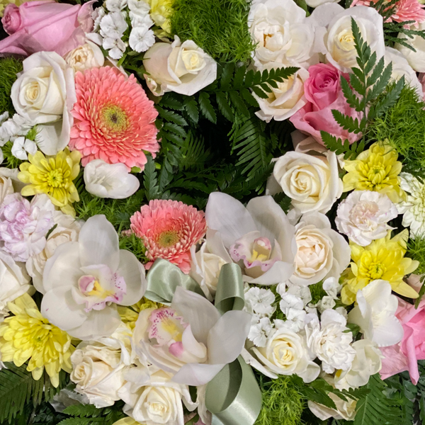 Sympathy Wreath | The Tamar Valley Rose Shop – TAMAR VALLEY ROSES