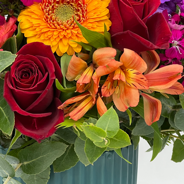 Ceramic Pot Arrangement | The Tamar Valley Rose Shop – TAMAR VALLEY ROSES